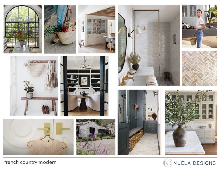 Concept: French Modern Country - nueladesigns.com